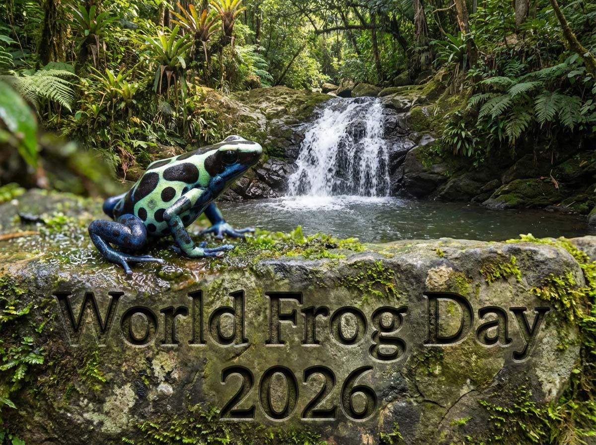World Frog Day - March 20th Every Year - SAVE THE FROGS!
